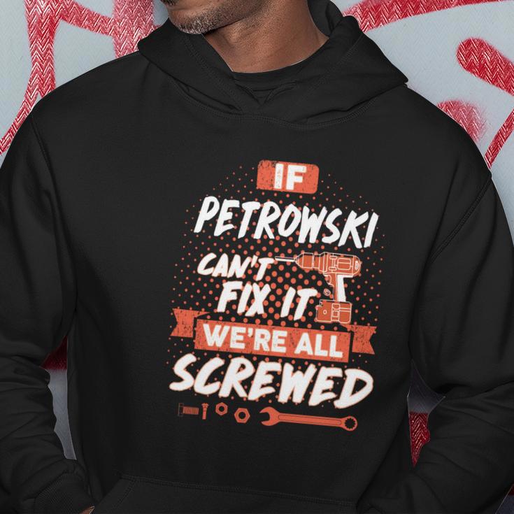 Petrowski Name Petrowski Family Name Crest V2 Hoodie | Seseable UK