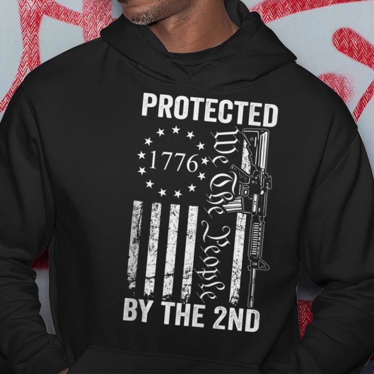 Protected By The 2Nd Amendment - We The People Pro Gun Ar15 Hoodie ...