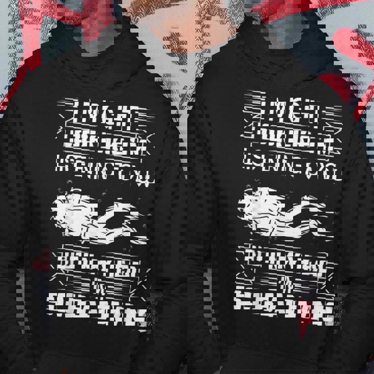 Scuba Diving Ocean Swimmer Lover Underwater Diver Hoodie | Mazezy
