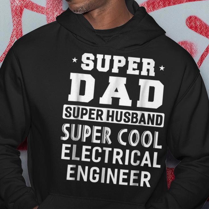 Super Dad Super Husband Super Electrical Engineer Hoodie | Mazezy