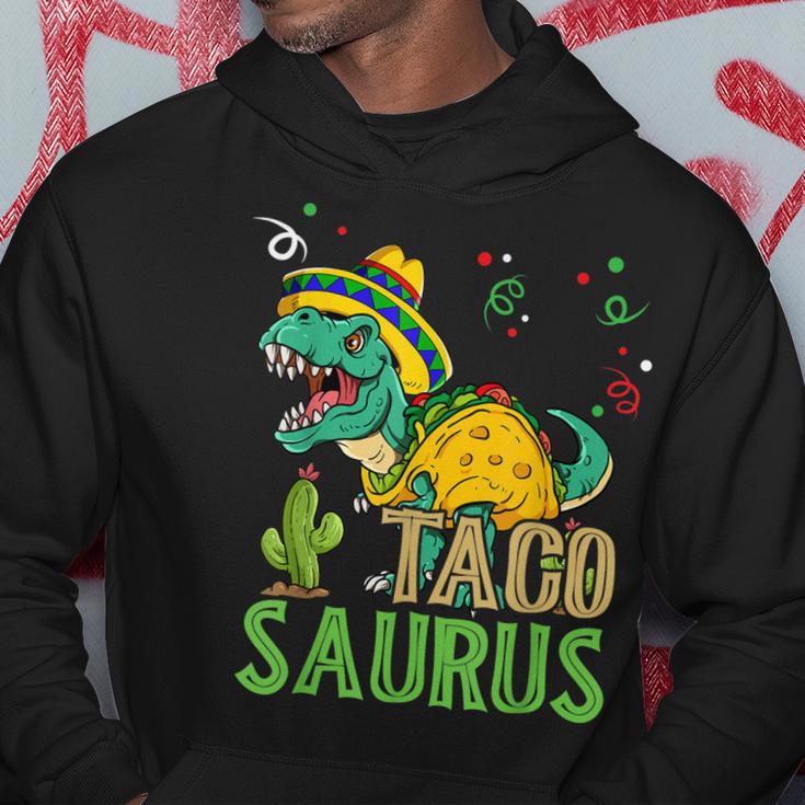 Tacosaurus Rex Cinco De Mayo Taco Dinosaur Hoodie | Mazezy