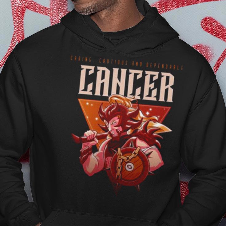 The Knight Cancer Zodiac Sign Hoodie | Mazezy
