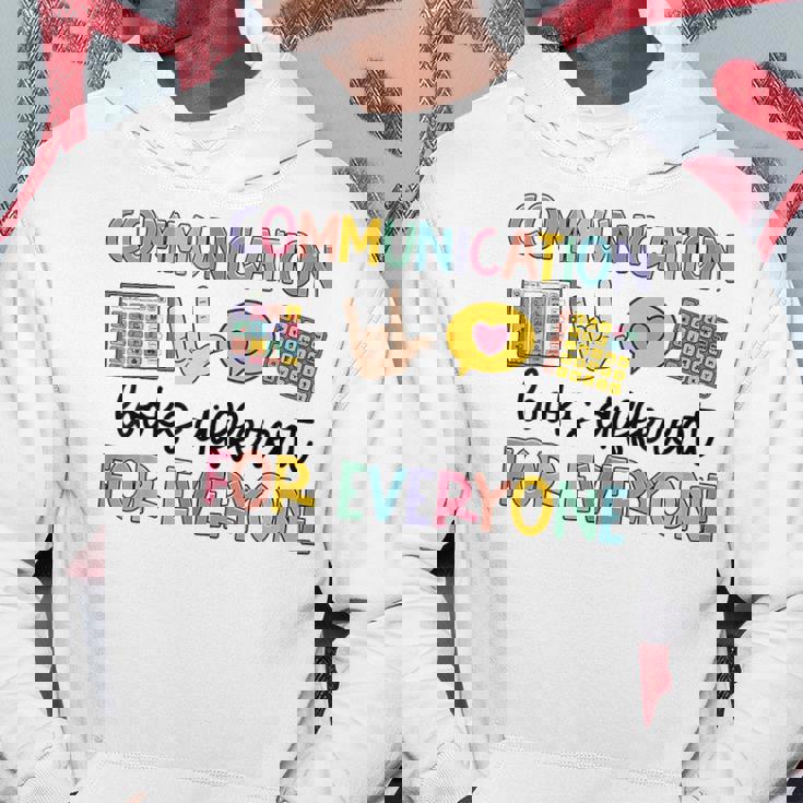 Autism Communication Looks Different For Everyone Hoodie | Mazezy