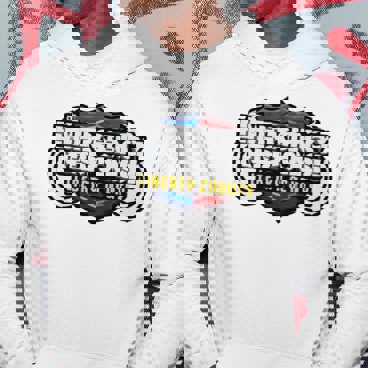 Emergency Response Liberty County Hoodie | Mazezy