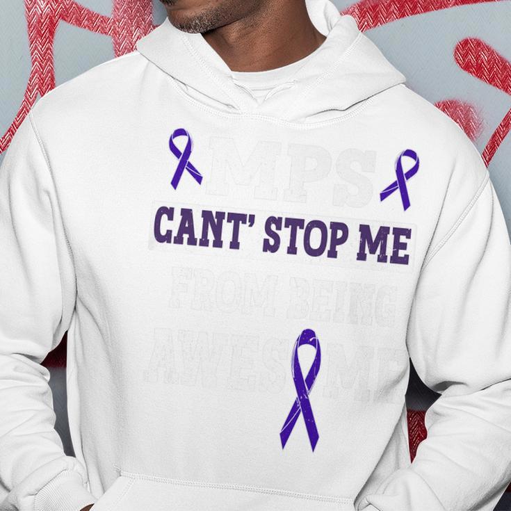 Mps Awareness Syndrome Defect Diagnosis Cute Ribbon Hoodie | Mazezy