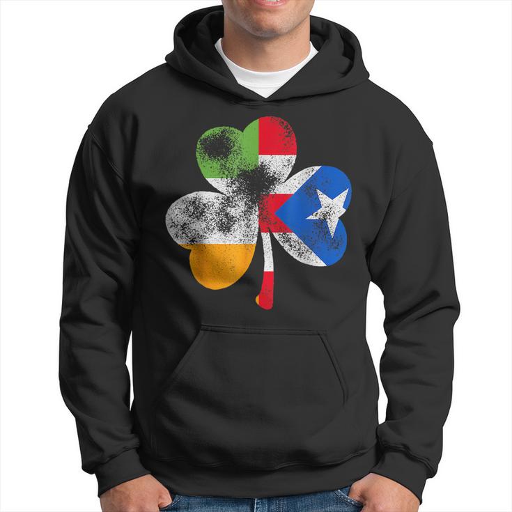 Irish Puerto Rican Shamrock Puerto Rico Flag St Patricks Day V3 Hoodie ...