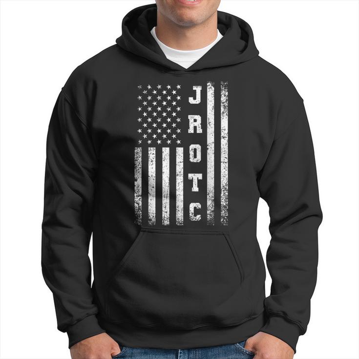 Jrotc United States Junior Rotc American Flag Cool Hoodie | Seseable