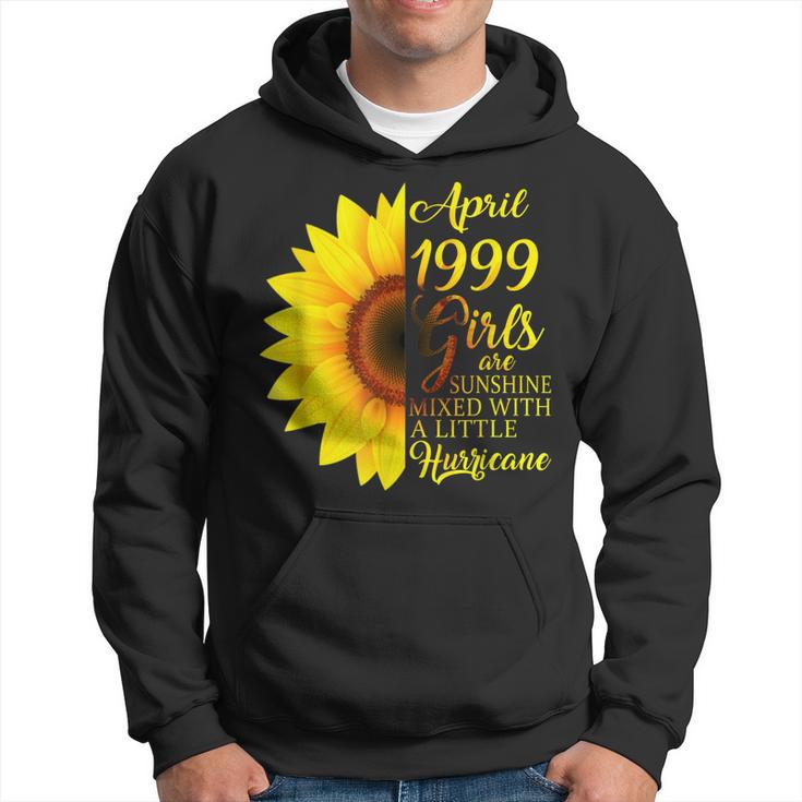 April Girl 1999 24Th Birthday Gift 24 Years Old Hoodie | Mazezy
