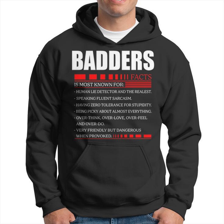 Badders Fact Fact Badders For Badders Fact Hoodie | Seseable