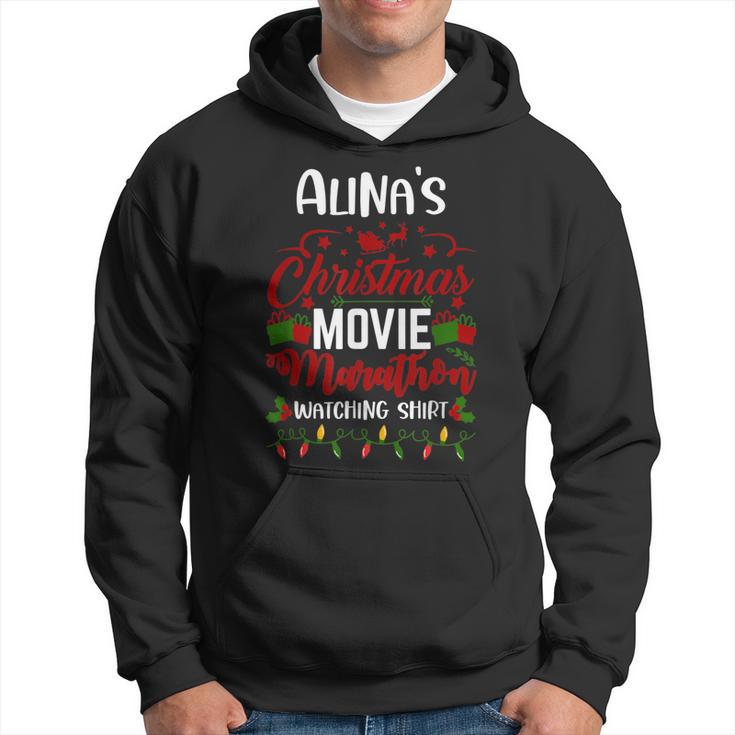 This Is My Christmas Movie Watching Alina Men Hoodie - Thegiftio UK