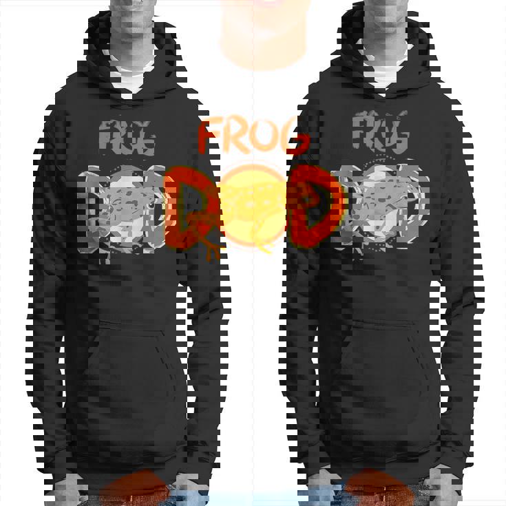 Frog Dad Outfit Costume Daddy Fathers Day Gift Toad Frog Hoodie | Seseable