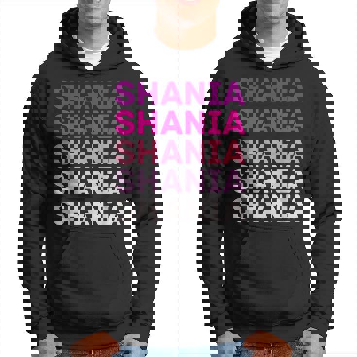 I Love Shania Cute Shania First Name Shania Hoodie | Mazezy