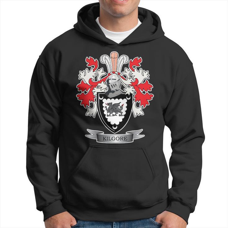 Kilgore Family Crest Coat Of Arms Hoodie - Seseable