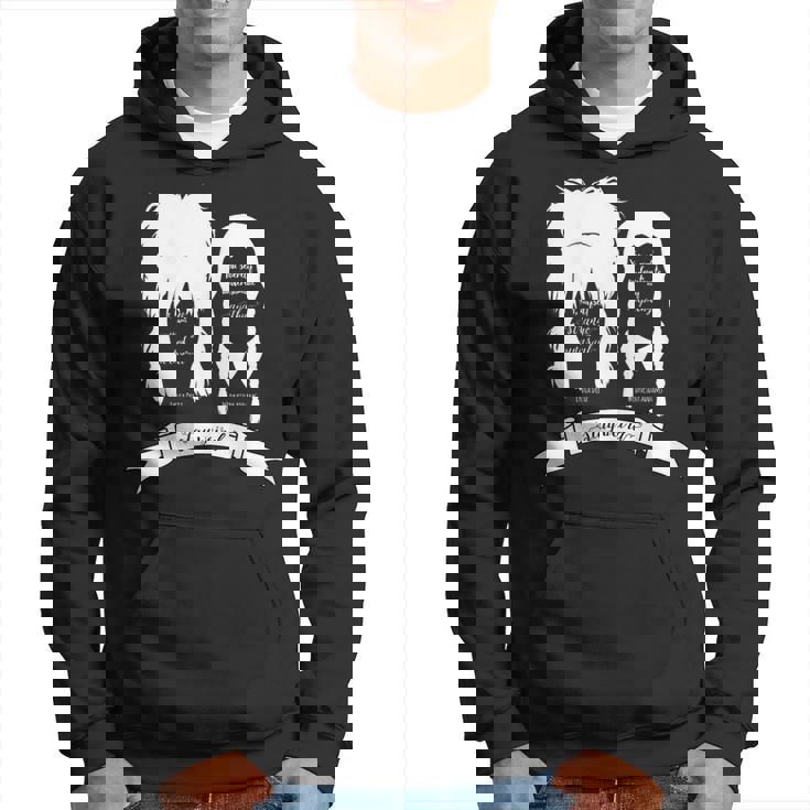 Lydia Deetz And Wednesday Addams Stay Weird Hoodie | Mazezy