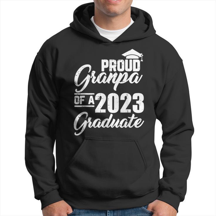 Proud Grandpa Of A 2023 Graduate Graduation Matching Family Hoodie | Mazezy