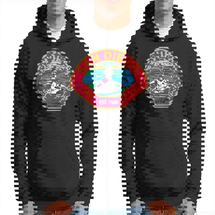 San Diego Fire Rescue Department Sdfd Hoodie - Seseable