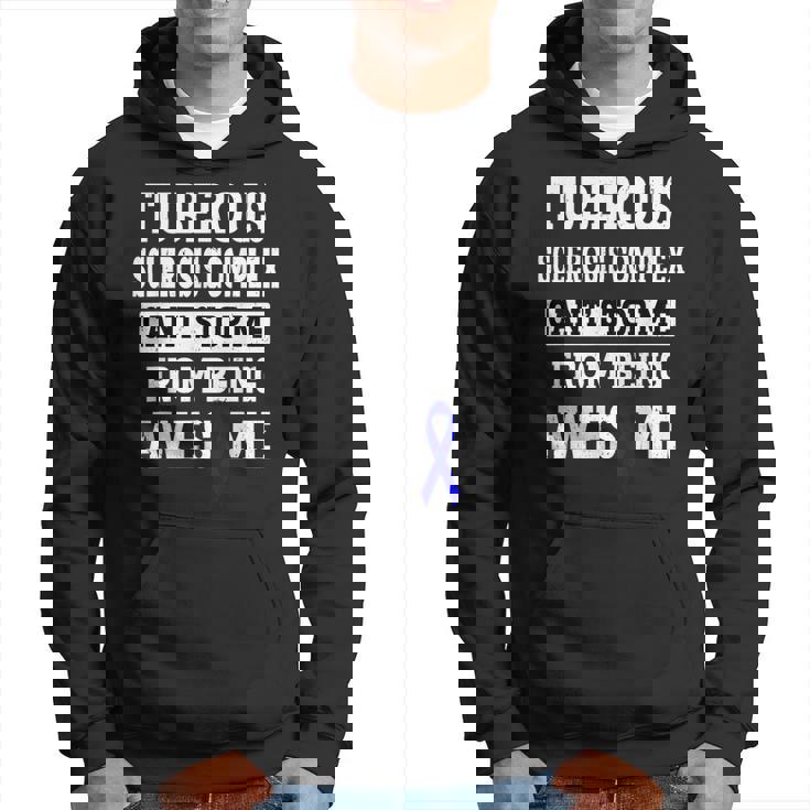 Tuberous Sclerosis Complex Tsc Awareness Cute Ribbon Hoodie | Mazezy