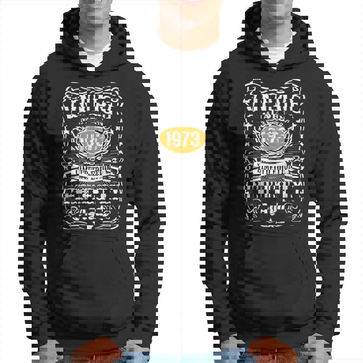 Vintage 1973 Limited Edition 50 Year Old Gifts 50Th Birthday V2 Hoodie ...