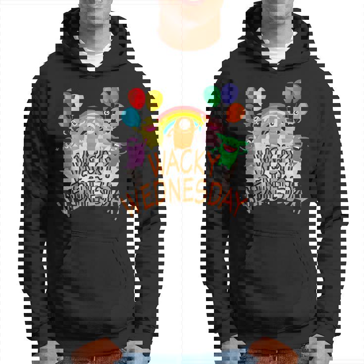 Wacky Wednesday Shirt Clothes For Mismatch Day V3 Hoodie | Mazezy