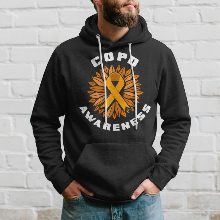 Copd Warrior Support Squad Copd Awareness Hoodie | Mazezy