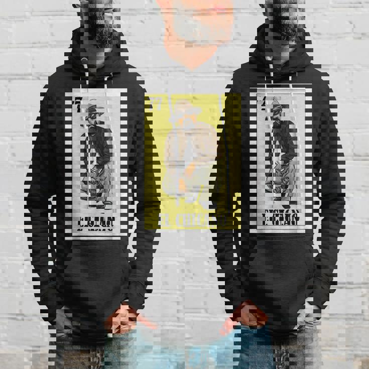 Funny Mexican Design For Chicanos - El Chicano Hoodie | Mazezy