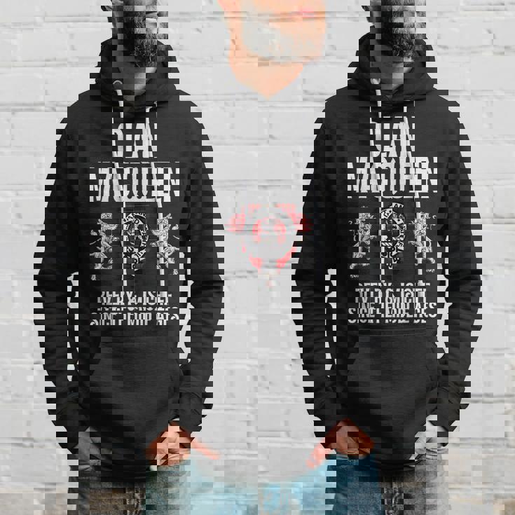 Macqueen Clan Scottish Name Coat Of Arms Tartan Family Party Men Hoodie ...