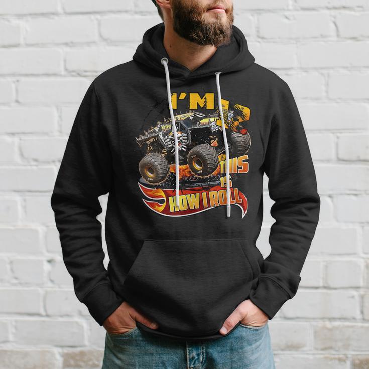 Personalized Max D Monster Truck Birthday Hoodie | Mazezy