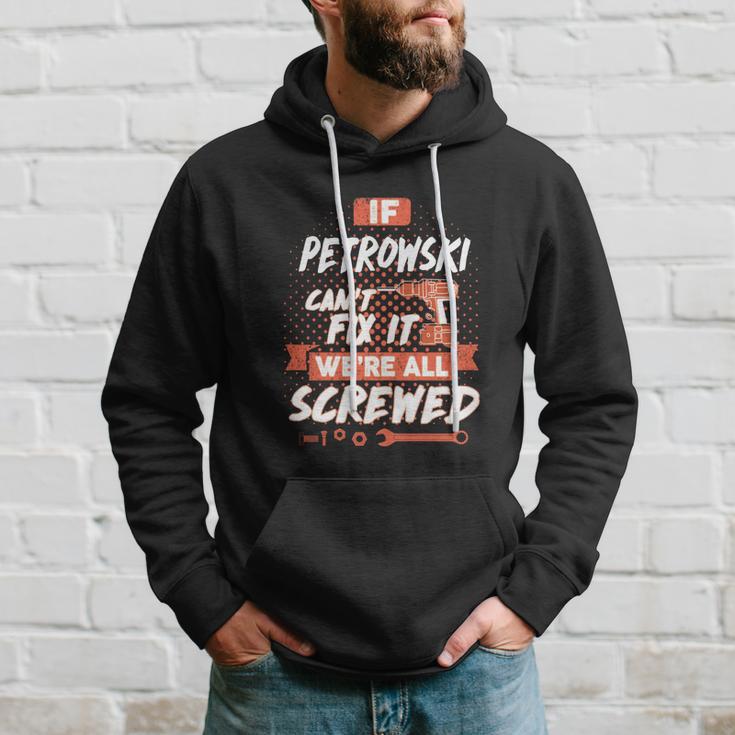 Petrowski Name Petrowski Family Name Crest V2 Hoodie | Seseable UK