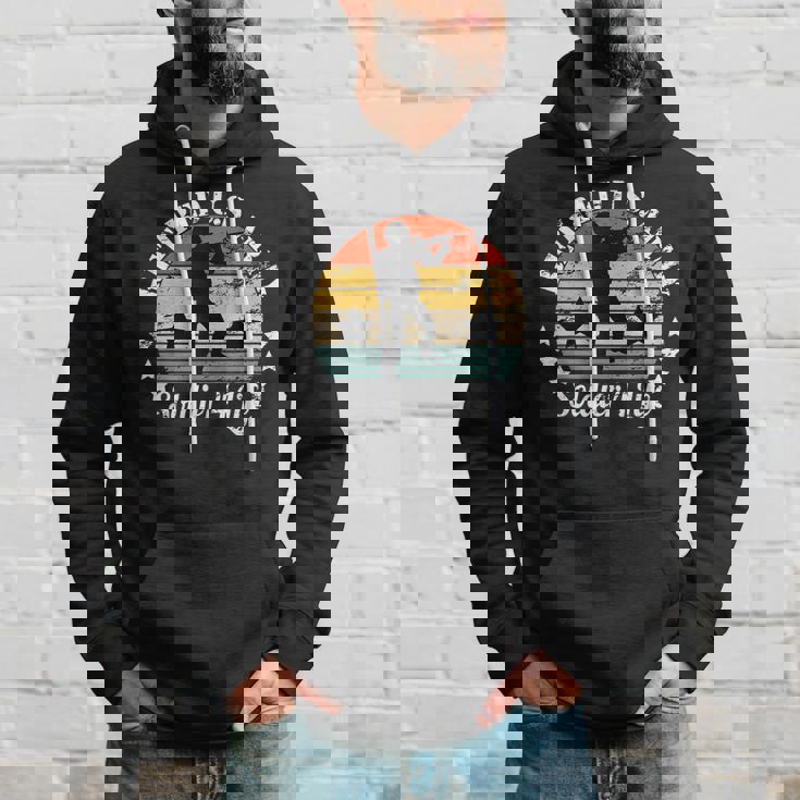 Retired Us Army Soldier 4 Life Army Veteran Retirement Gift Men Hoodie ...