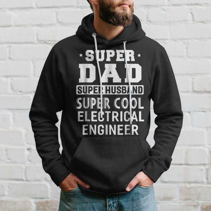 Super Dad Super Husband Super Electrical Engineer Hoodie | Mazezy