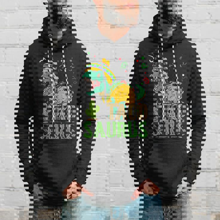 Tacosaurus Rex Cinco De Mayo Taco Dinosaur Hoodie | Mazezy
