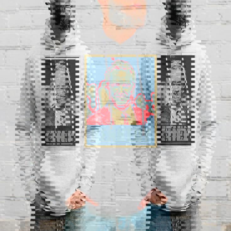 Kennedy 2024 For President Election Poster Hoodie | Mazezy