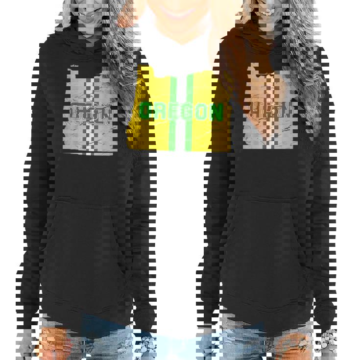 Vintage Oregon Oregon Map Women Men Girls Boys Women Hoodie | Seseable