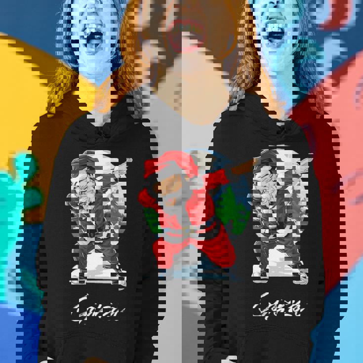 Garza Name Gift Santa Garza Women Hoodie - Seseable