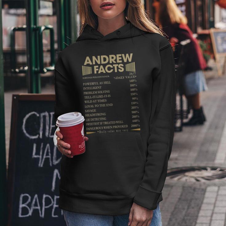 Andrew Name Gift Andrew Facts Women Hoodie - Seseable