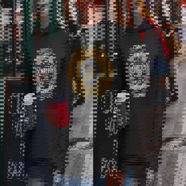 Chamberlain Name Chamberlain Family Name Crest V2 Women Hoodie - Seseable