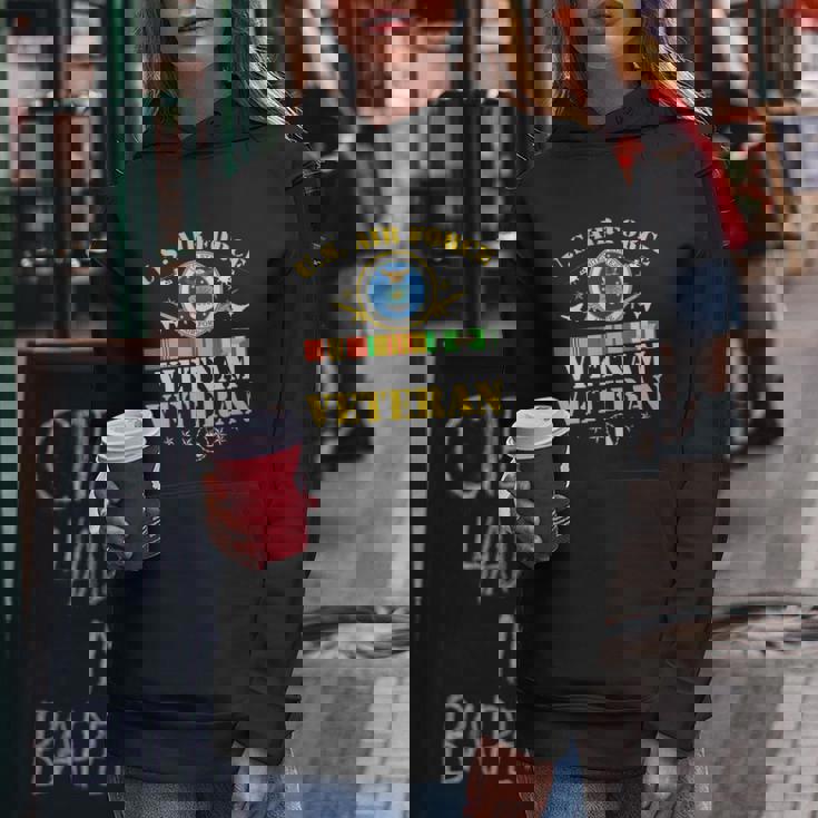 Us Air Force Vietnam Veteran Usa Flag Vietnam Vet Flag Women Hoodie ...