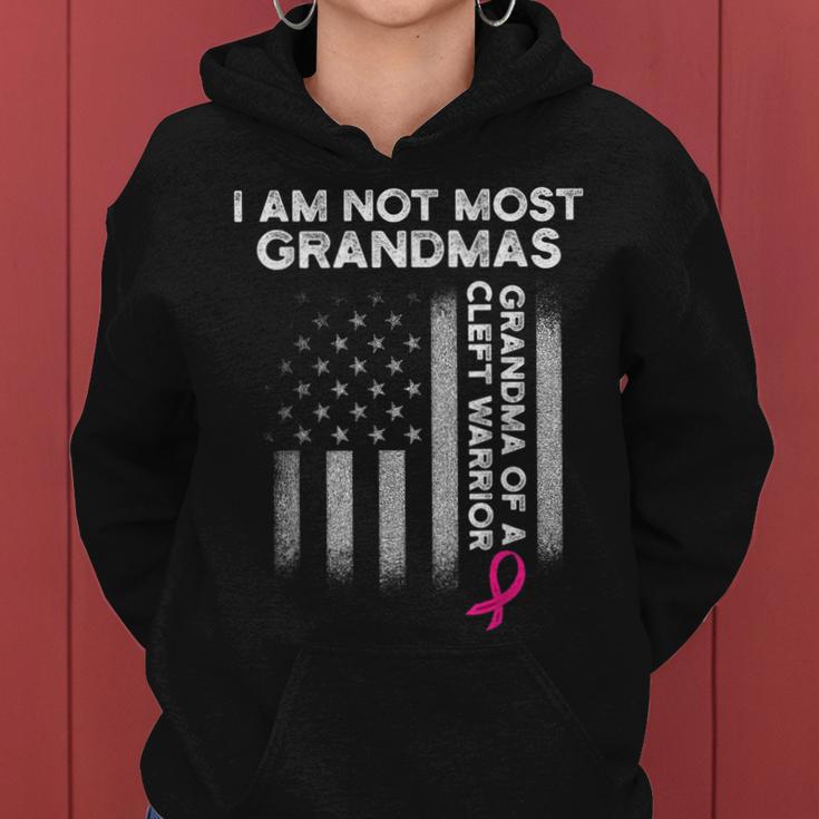 Cleft Palate Lip Most Grandma Cleft Strong Awareness Women Hoodie ...