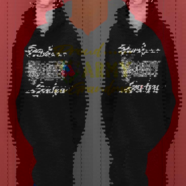 Proud Army Grandma Us Flag Dog Tag Military Grandmother Gift Women ...