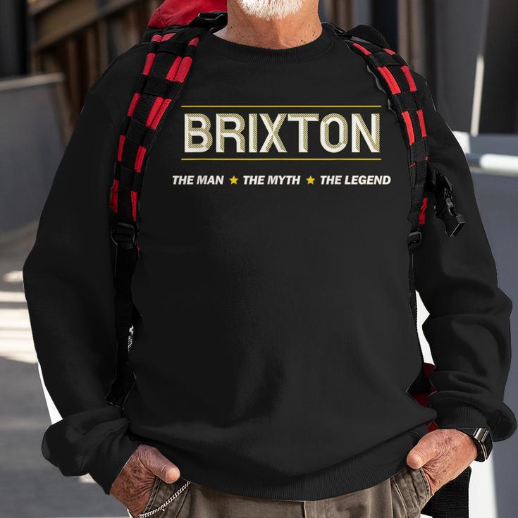 Brixton The Man The Myth The Legend | Men Boys Name Funny Sweatshirt ...
