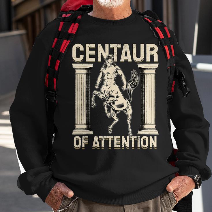 Centaur Of Attention Ancient Greek Mythology Pun Mythologist Sweatshirt ...