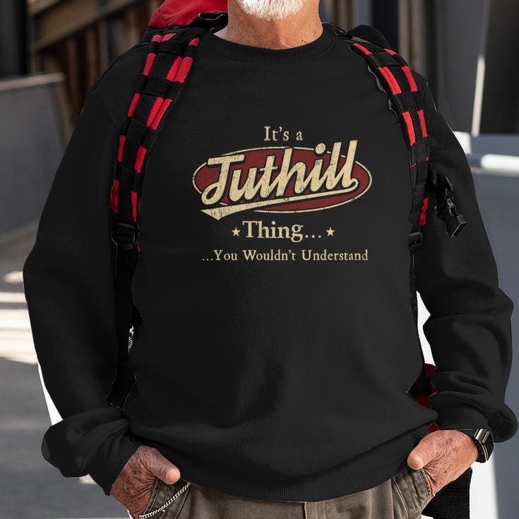 Tuthill Name Tuthill Family Name Crest V2 Sweatshirt - Seseable