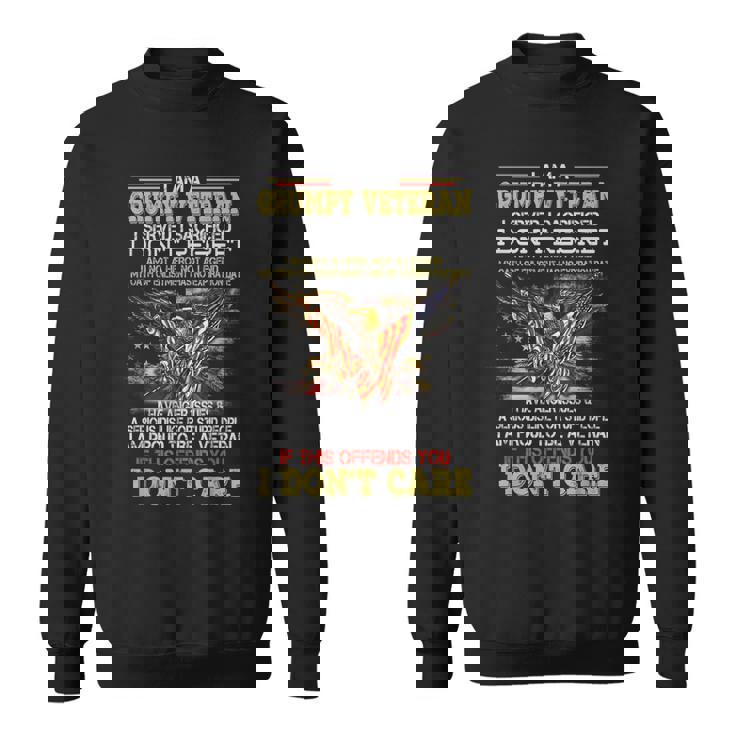 I Am A Grumpy Old Veteran I Served I Sacrificed Veterans Day Coffee Mug ...