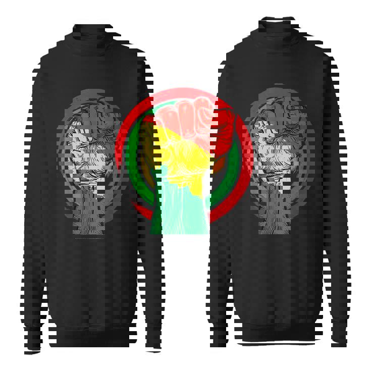 Inspiring Black Leaders Power Fist Hand Black History Month V10 ...