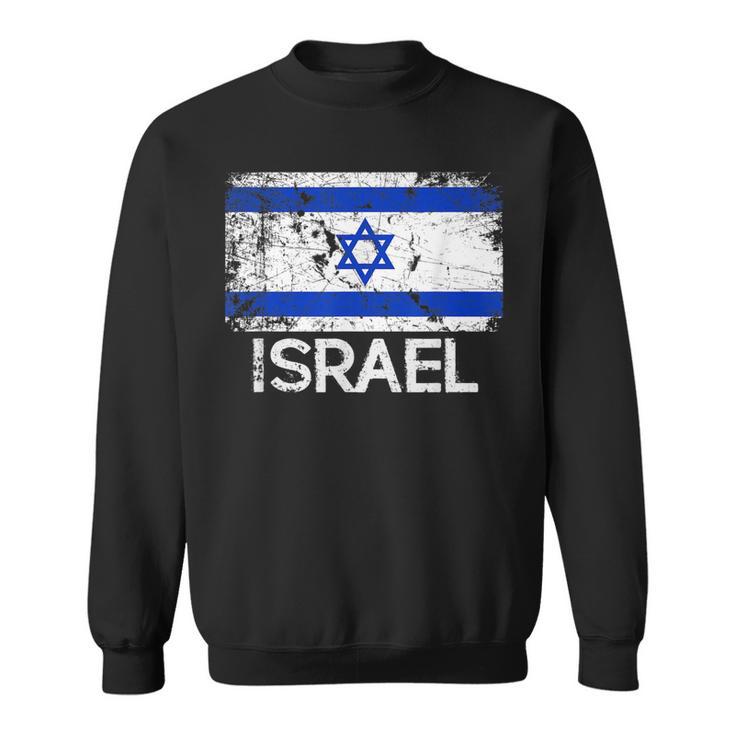Israeli Flag | Vintage Made In Israel Gift Sweatshirt | Seseable