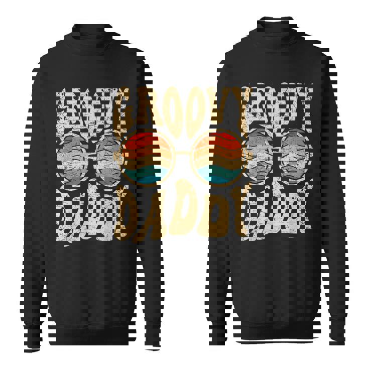 Groovy Daddy 70S Aesthetic Nostalgia 1970S Retro Dad Long Sleeve T ...