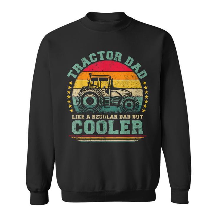 Mens Vintage Tractor Dad Like A Regular Dad Tractor Fathers Day ...