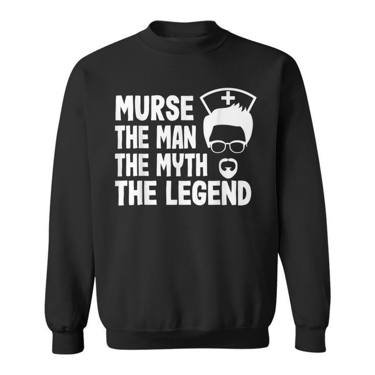 Murse The Man The Myth The Legend Funny Male Nurse Design Gift For Mens ...