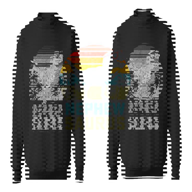 Nephewsaurus T Rex Dinosaur Nephew Saurus Family Matching Sweatshirt ...