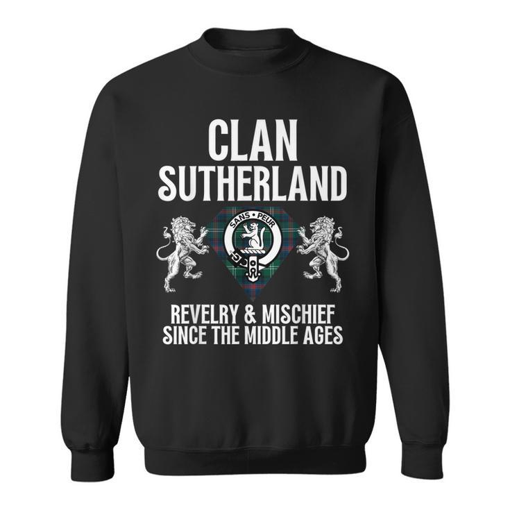 Sutherland Clan Scottish Name Coat Of Arms Tartan Family Men Women ...